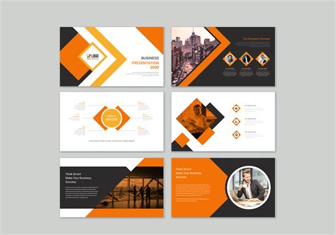 Professional Presentation Slides Graphic By Graphichut · Creative Fabrica