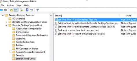 Configuring Rdprds Sessions Limits Timeouts On Windows Windows Os Hub