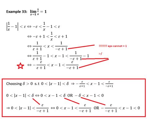 Precise Definition Of A Limit Example 33 Proving Limx 1 1x 1