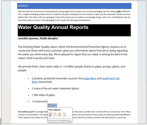 Updated Default Paste Option In Word For Windows Itg Technologies