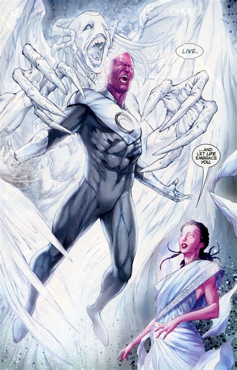 Life Entity Dc Ultra Man Dc Comics White Lantern Dc White Lantern