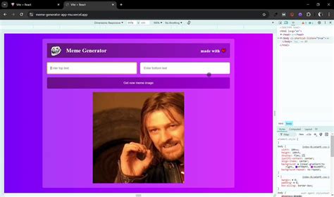 abhijeet maity on linkedin react memegenerator webdevelopment