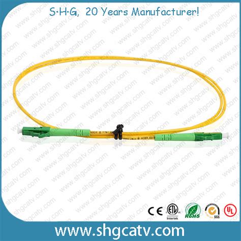 High Quality Single Mode Simplex LC APC Fiber Optical Patch Cord Patch Cord And Fiber Patch Cord