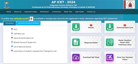 Cets Apsche Ap Gov In Ap Icet Counselling Registration 2024 Dates