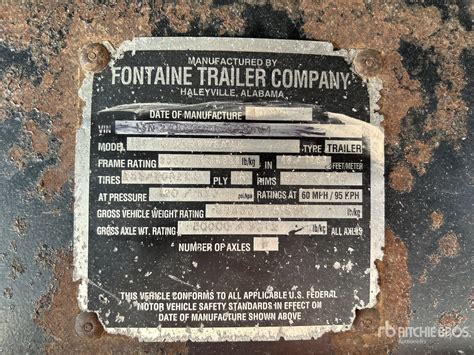 2006 Fontaine 1dft 6 8048wsawk 48 Ft Ta Spread Axle Step Deck Trailer
