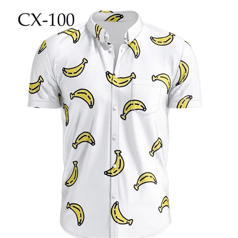 5 Color Short Sleeve Shirt Hawaiian Style Beach Shirt Mens Loose Quick