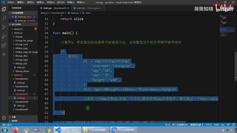 25 Golang函数详解 实例演示切片、map当做参数、函数变量作用域（2） Youtube