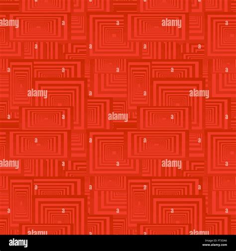 Red Seamless Rectangle Pattern Background Stock Vector Image And Art Alamy