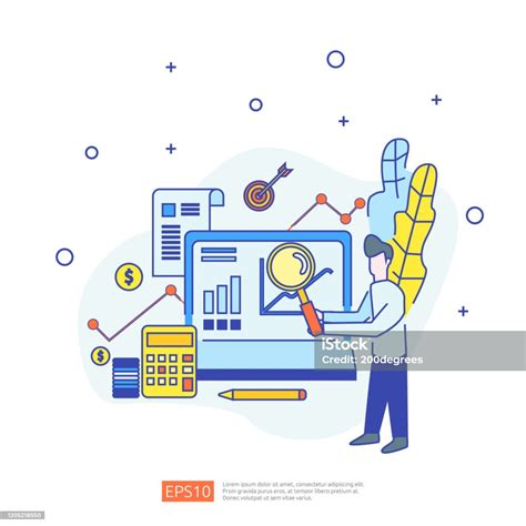 문서 데이터 보고서를 사용하여 마케팅 개념을 작성할 수 있습니다 비즈니스 통계 투자 분석 종이 시트 차트 노트북 돋보기 서류 차트 그래프 요소와 계획 연구 및 재무 감사 0