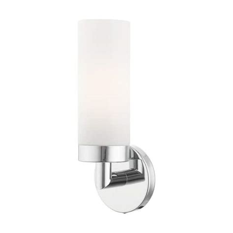 Livex Lighting Aspen 1175 In 1 Light Polished Chrome Ada Wall Sconce