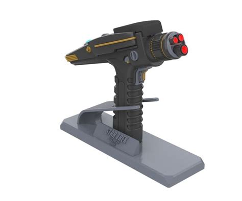 Artstation Discovery Phaser Star Trek Printable 3d Model Stl