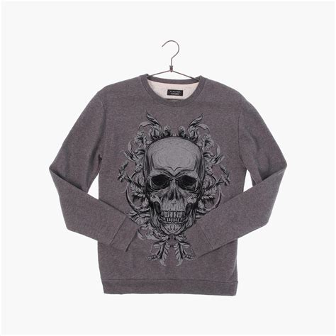 자라 자라 맨 코튼 맨투맨 기모 스웻셔츠 여자 S 위시버킷