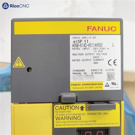 A06b 6142 H011 H580 Fanuc System Ac Servo Drive Servo Amplifier