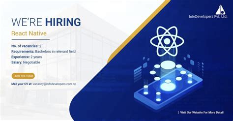 🕵️‍♂️ We Are Currently Looking For A React Native Developer You Will