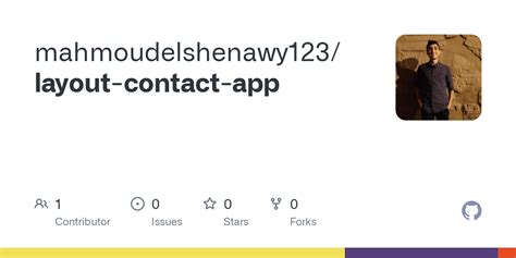 Github Mahmoudelshenawy123layout Contact App