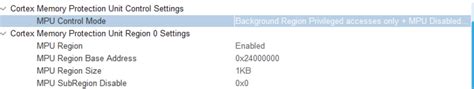 关于stm32h7使能mpu后直接进入hardfault的问题 mpu background region csdn博客