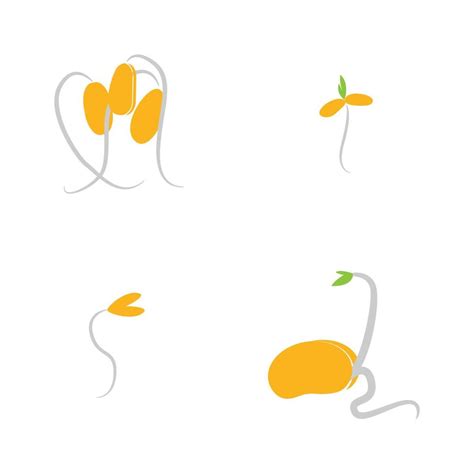 Bean Sprouts Icon Illustration Design 16831442 Vector Art At Vecteezy