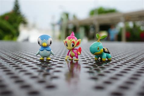 Finally Manage To Complete My Trio Collection Chimchar Turtwig