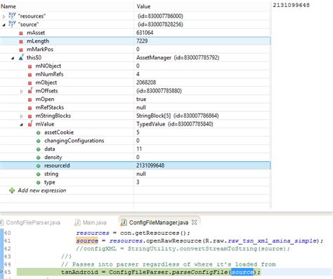 Inputstream Android Accessing Wrong Resource How Do I Solve This