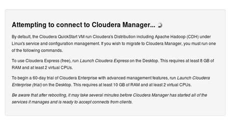 Error While Running Cloudera In Oracle Vm Virtualb Cloudera