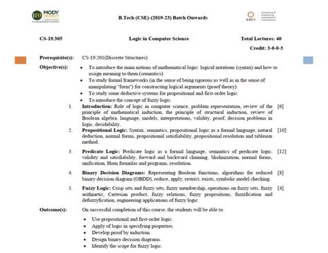 Lecture 1 3 Logics In Computer Sciencepptx Programming Languages Computing