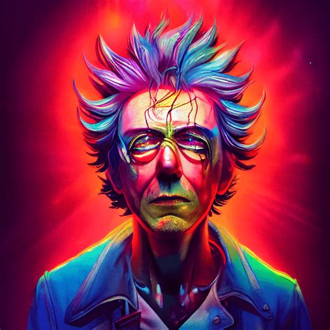 Rick Sanchez R Promptart