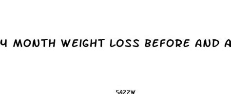 4 Month Weight Loss Before And After Raygardenjp