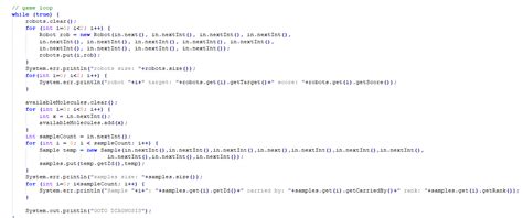 Code4life Input Collection Problem Feedback And Bugs Codingame Forum