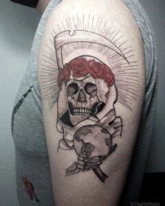 70 Santa Muerte Tattoo Designs And Meanings Nomi Chi