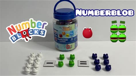Unboxing Numberblocks Numberblob Counters 120 Pieces 🤗😀🥰 Youtube