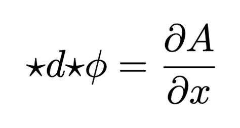 Correct Spacing For Hodge Star Operator TeX LaTeX Stack Exchange