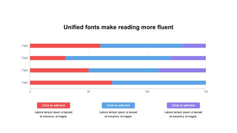 扁平ppt条形图 Islide