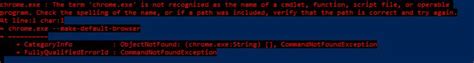 Powershell To Set Chrome As Default Browser Super User