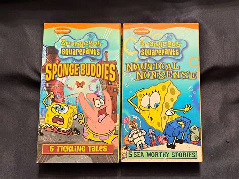 Spongebob Sponge Buddies Vhs