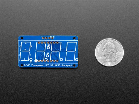 Adafruit 7 Segment Led Matrix Backpack Raspberry Pi Arduino