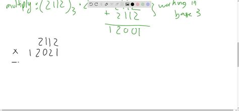 Find The Sum And Product Of Each Of These Pairs Of Numbers Express Your Answers As A Base 3