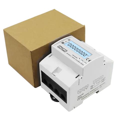 Single Phase 2 Wire Multifunctional Rs485 Communication Bidirectional Energy Meter Energy