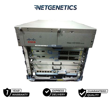 Cisco Asr 9006 Ac Aggregation Services Router Chassis 3x A9k 3kw Ac