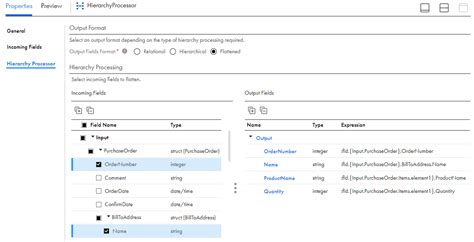 Flatten Hierarchical Data
