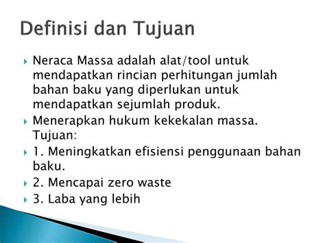 Ppt Praktikum Neraca Massa Powerpoint Presentation Free Download Id5554902