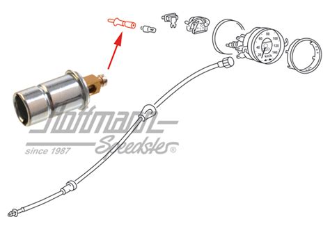 Bulb Socket Speedometer Illumination Screwable 111 957 357 020
