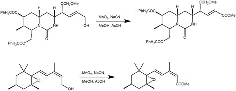 Oxidation Of Alcohol By Manganese Dioxide Mno2 My Chemistry Blog