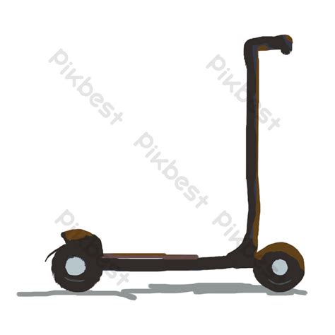 만화 손으로 그린 롤러 스케이트 그림 일러스트 Png 무료 다운로드 Pikbest