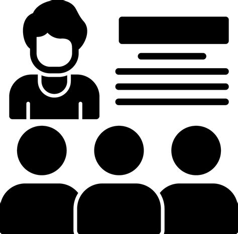 Seminar Vector Icon Design 25058054 Vector Art At Vecteezy