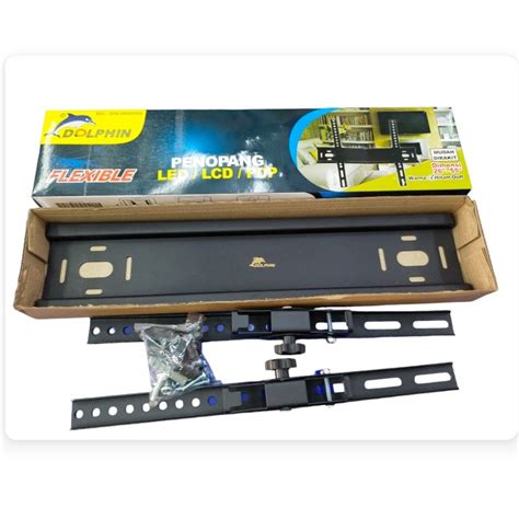 Jual Bracket Tv Penopang Led Lcd Pdp Flexible Dimensi 26 55 Dolphin