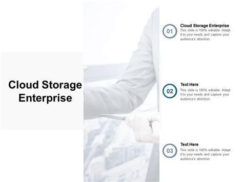 Cloud Storage Enterprise Ppt Powerpoint Presentation Infographics Visual Aids Cpb Presentation