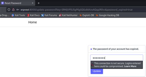 Resetting An Accounts Password Using An Sql Injection Vulnerability Cse Swiss