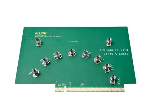 PCIe CEM Cable Connector Allion Labs