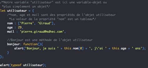 Introduction à Lorienté Objet En Javascript Pierre Giraud