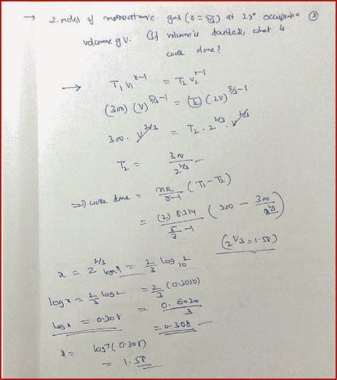 Adiabatic Process And Applications Of Adiabatic Process Iit Jee And